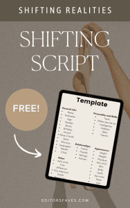 Reality Shifting Script Template: How to Script for Shifting