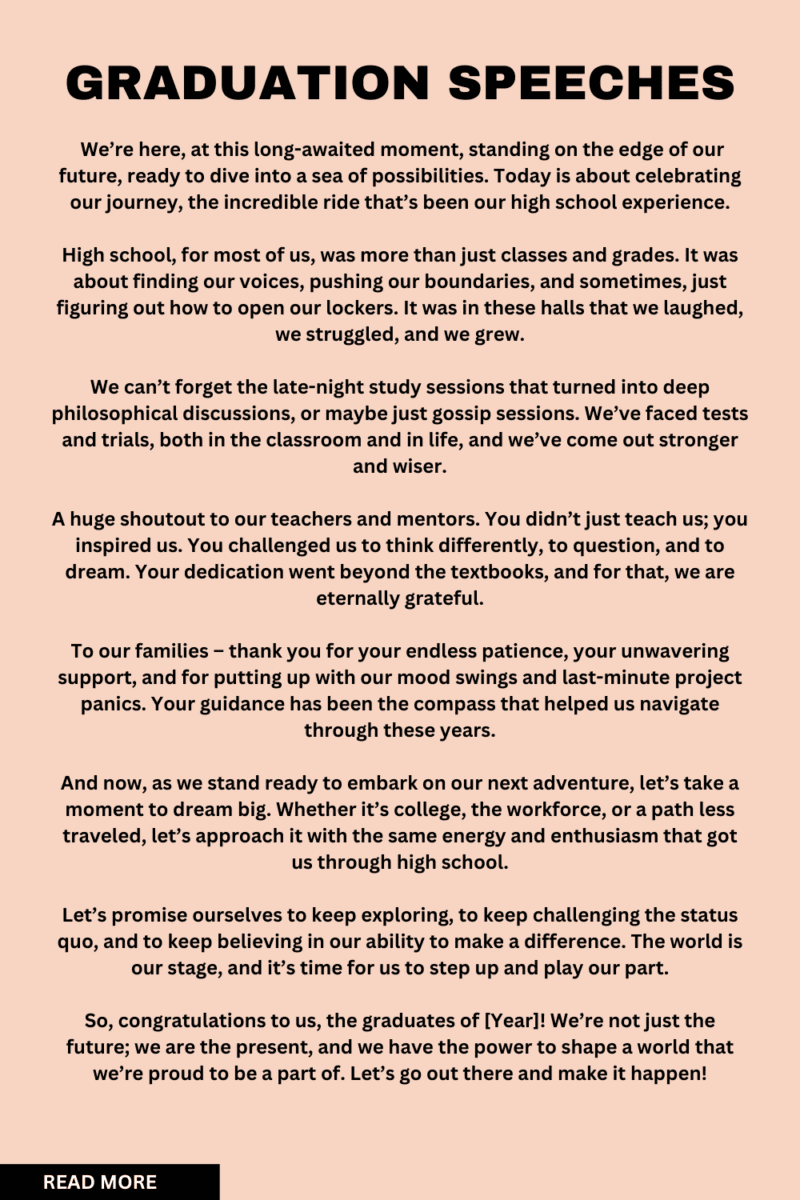 High School Graduation Speeches