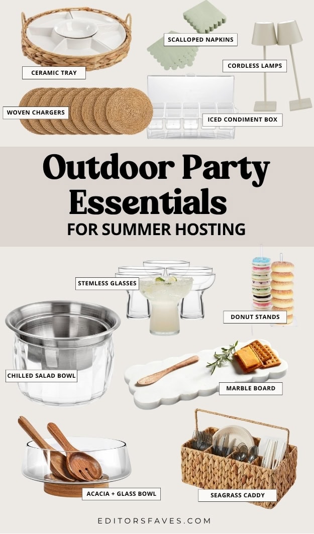 Outdoor Party Essentials for Summer Hosting
